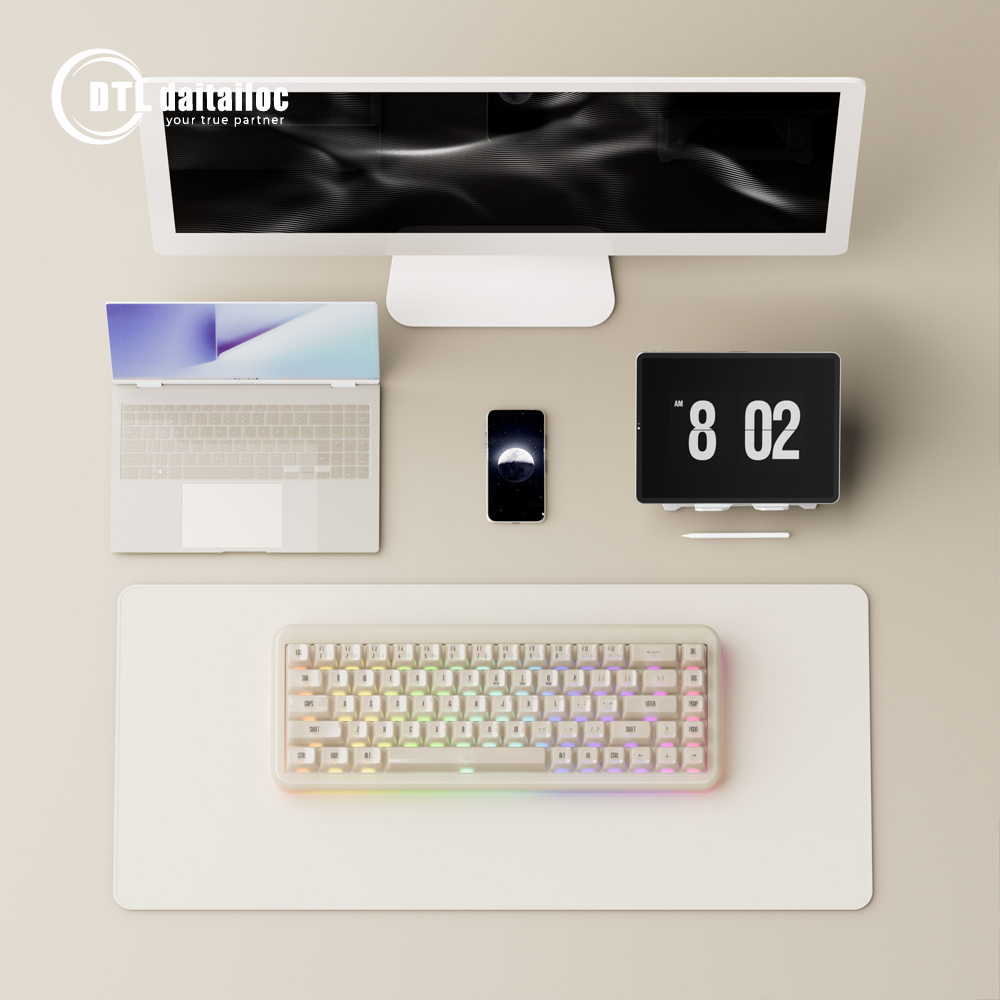 Bàn phím cơ AKKO YU01 White Jade giá rẻ - Đại Tài Lộc