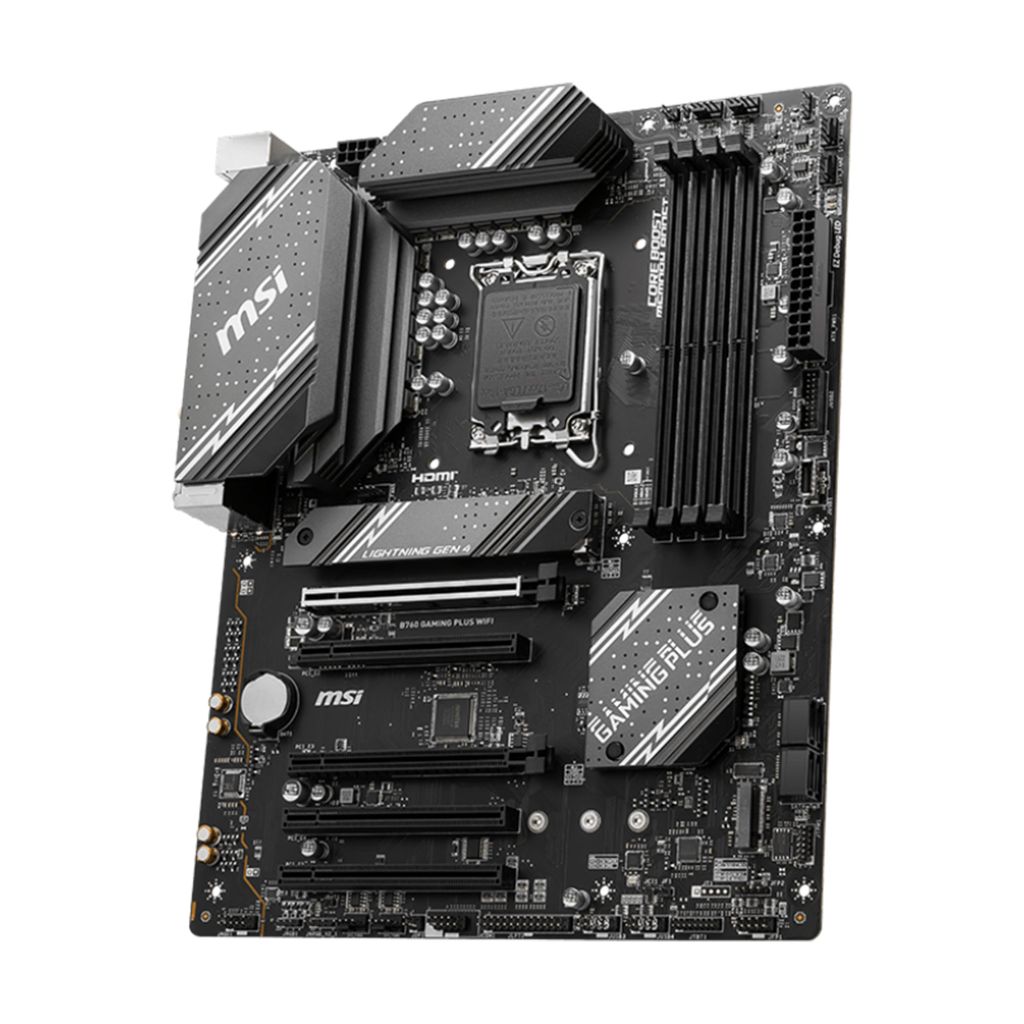 Mainboard MSI B760 Gaming Plus WiFi | Intel B760, Socket 1700, ATX, 4 ...