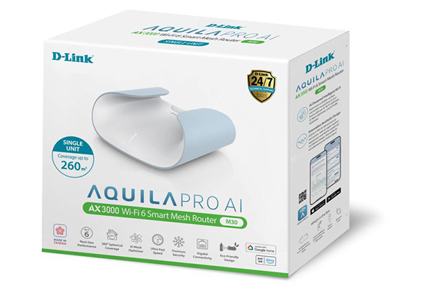 Router Wi-Fi 6 D-Link Mesh Aquila PRO AI M30