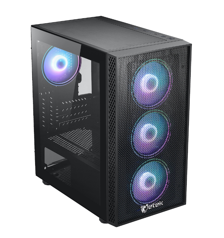 Thùng máy Case Jetek Game X4 (Tặng 3 Fan RGB)