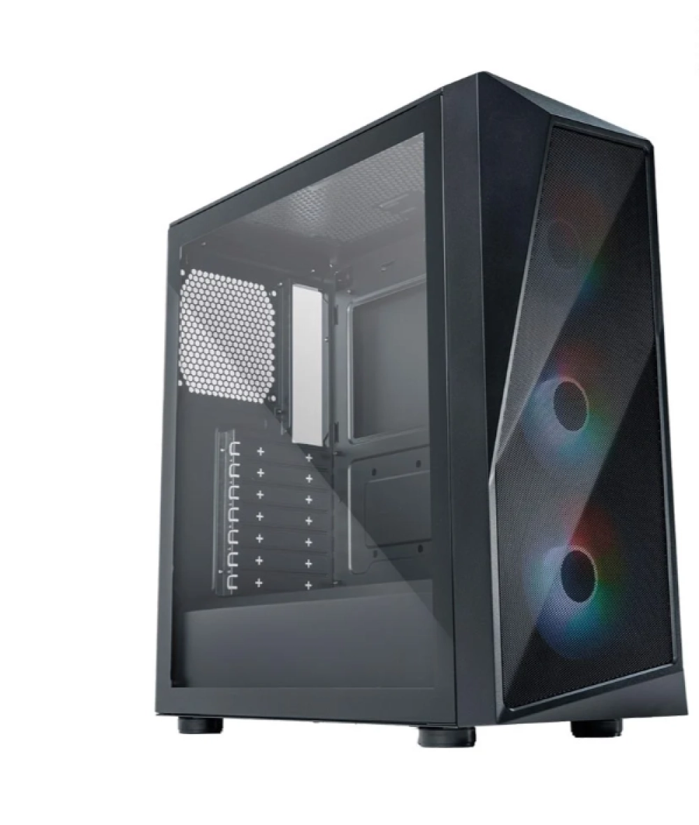 Thùng máy Case Cooler Master CMP520 (Black, Kèm 3 Fan ARGB)