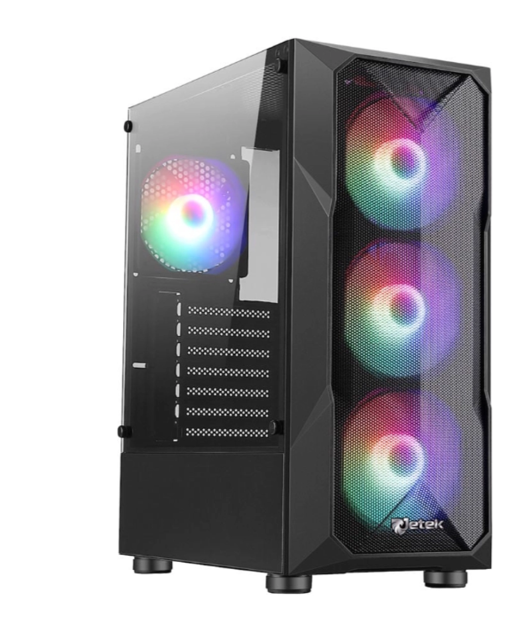 Thùng máy Case Jetek Squid Game – R1 (Tặng 3 Fan RGB)